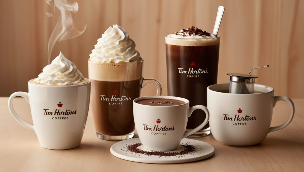 Tim Hortons Beverages Menu - Tim Hortons Menu