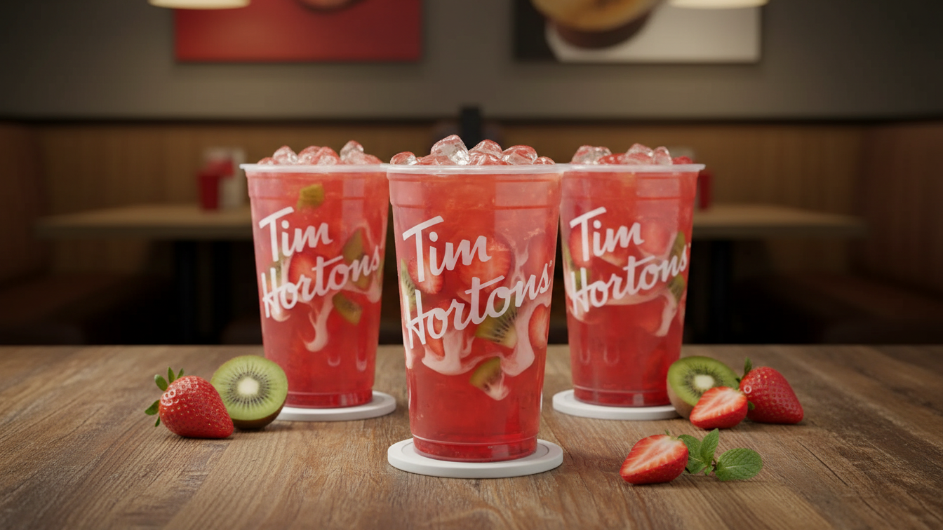 Tim Hortons Refreshers Menu | Real Fruit Quenchers