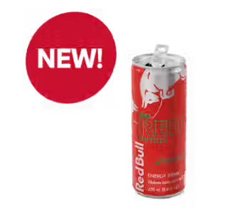 Watermelon Red Bull Can | Tim Hortons Calories & Prices